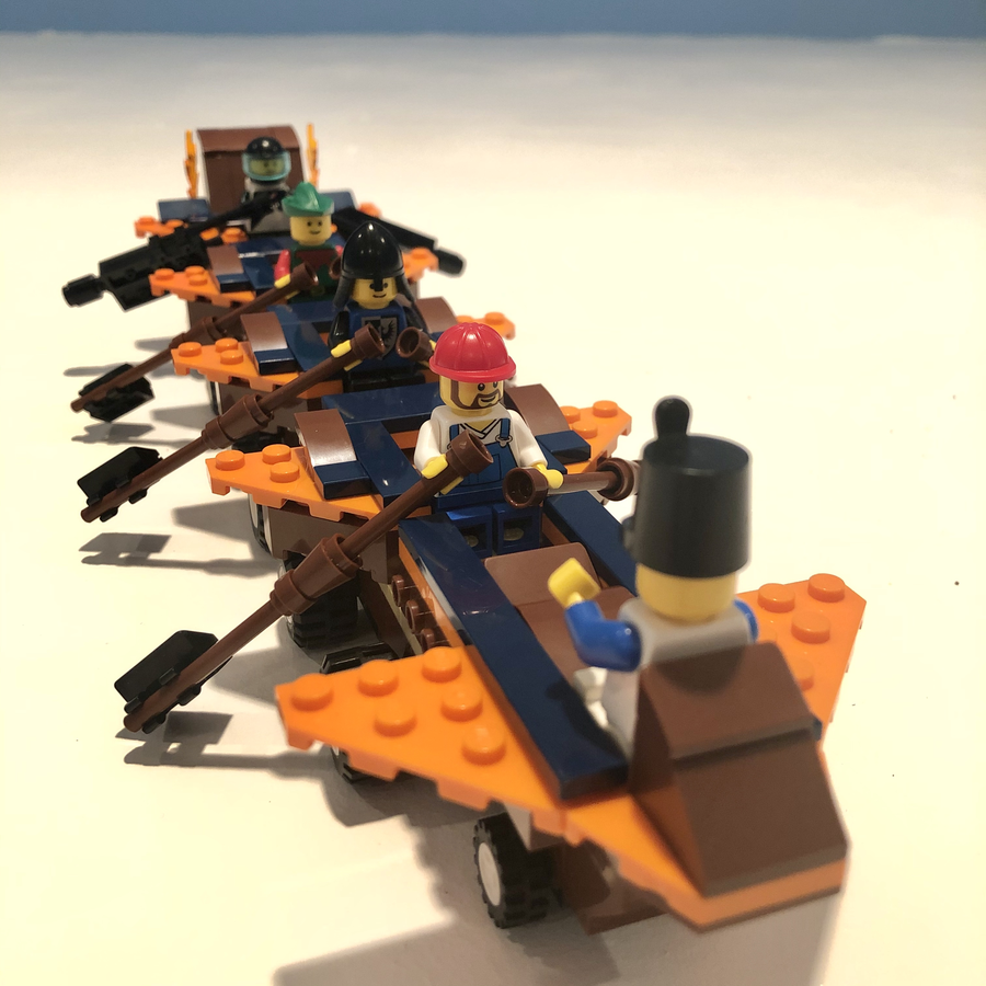 LEGO IDEAS - Transformations - Rowing Down the Street