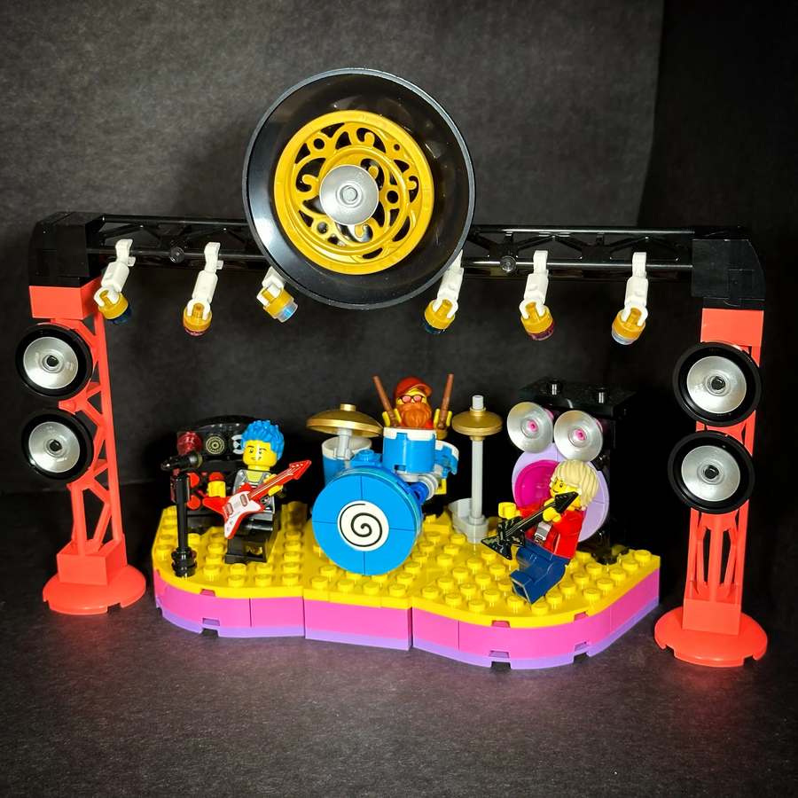 LEGO IDEAS - 🌇 Coming Together! - “Brick Stuck” - Three Piece Rock Band