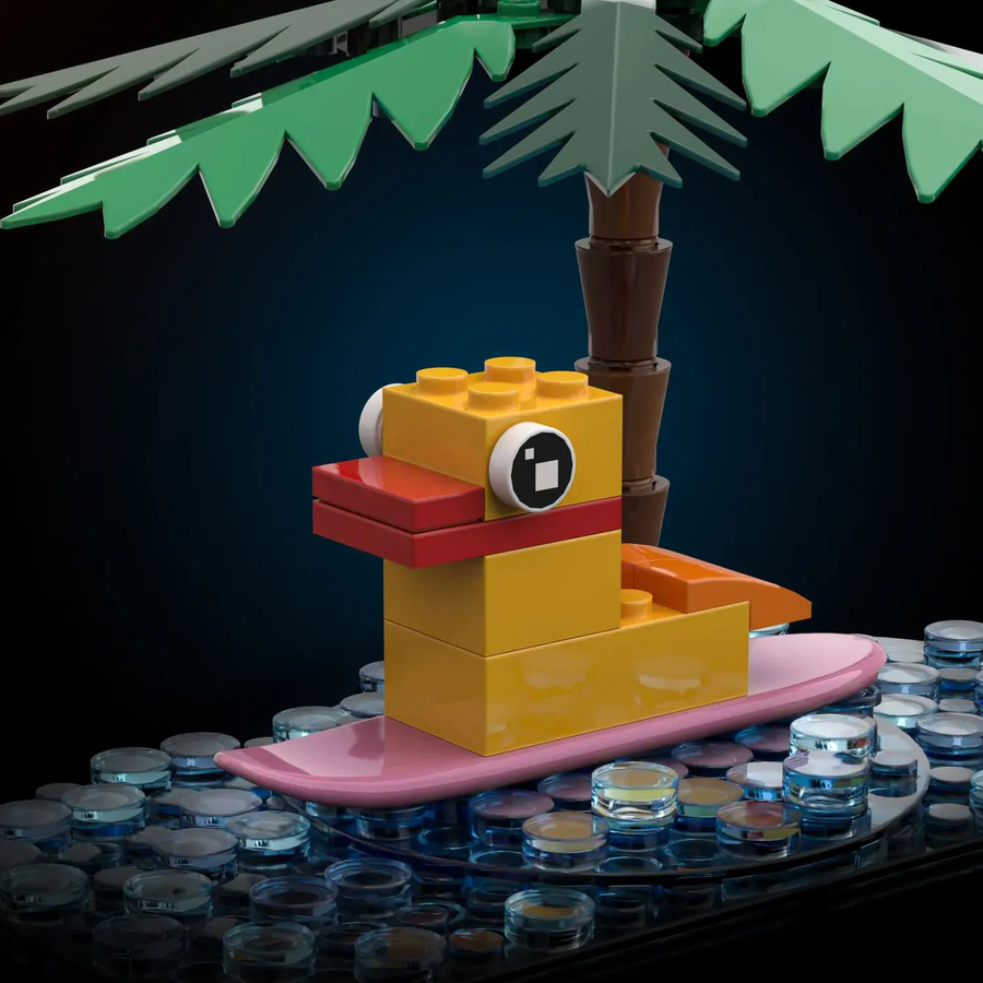 LEGO IDEAS - Build a Duck! - It's Surf Time
