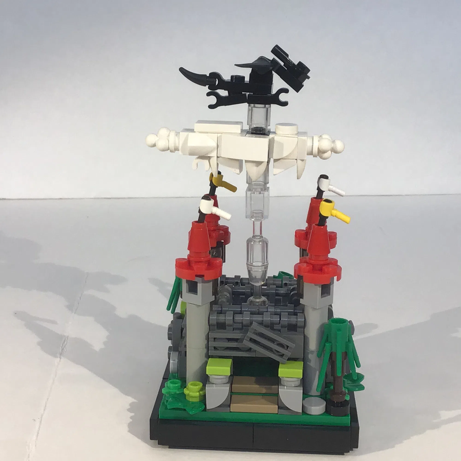 LEGO IDEAS - Studs Not On Top! - Micro Castle