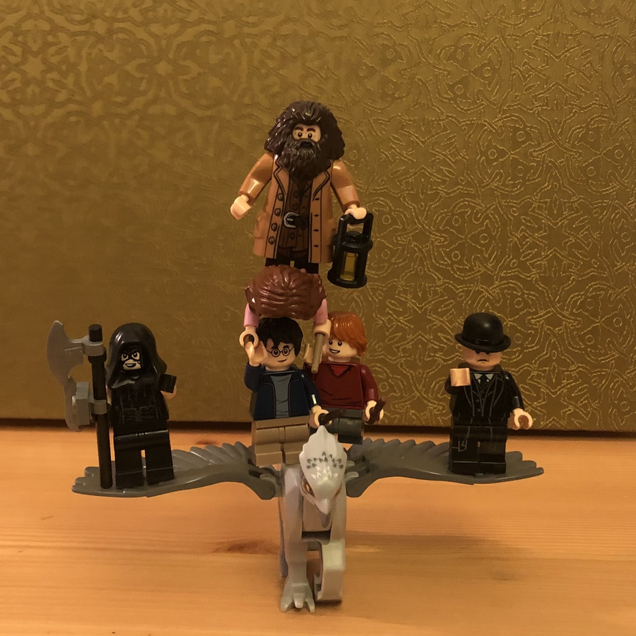 LEGO IDEAS - LEGO Balance Challenge - Hagrid's Hut Team