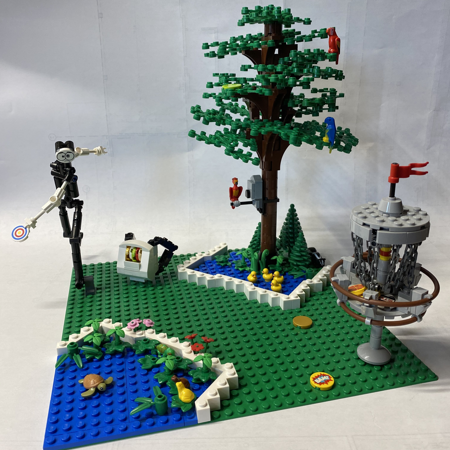 LEGO IDEAS - Zen January - Disc Golf Zen
