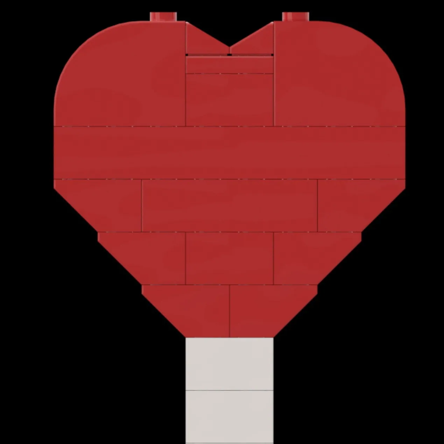 LEGO IDEAS - Build a Heart, Share the Love! - A Heart for a Child