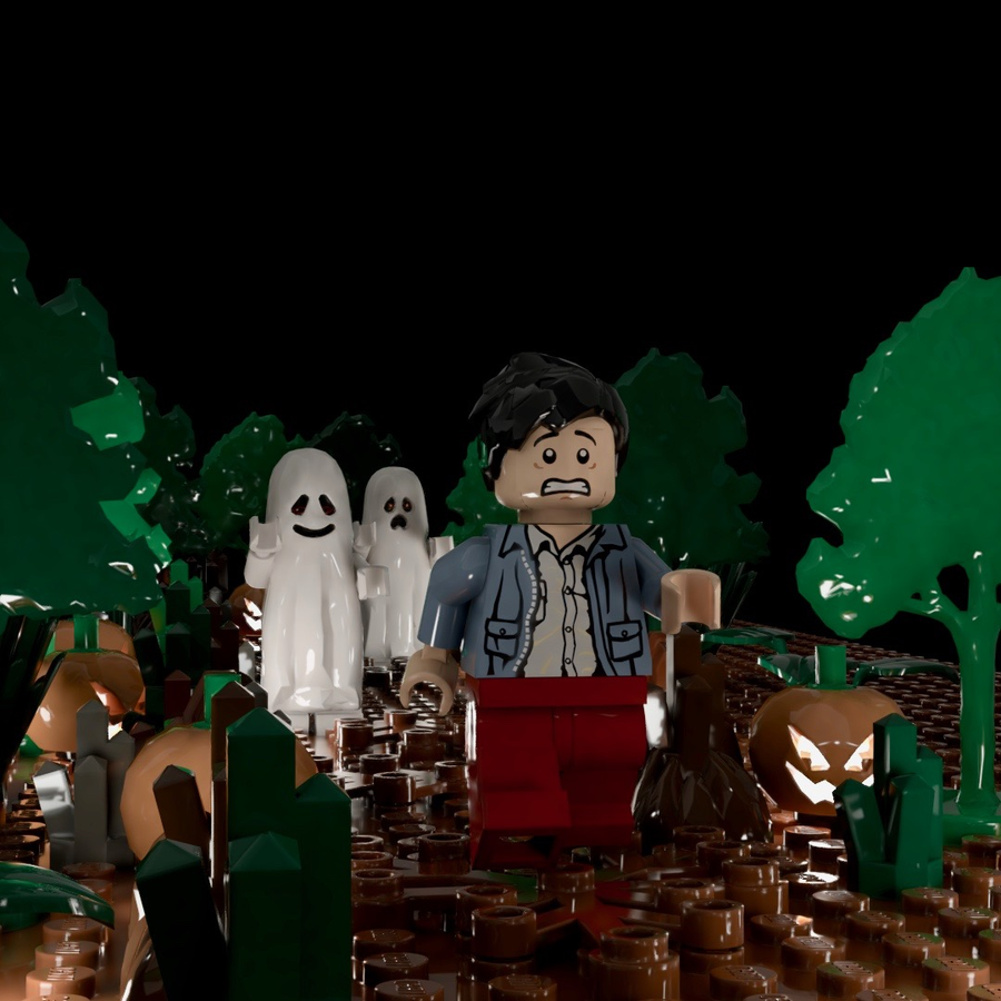 LEGO IDEAS - Scary Photography - Ghosts in the Forest