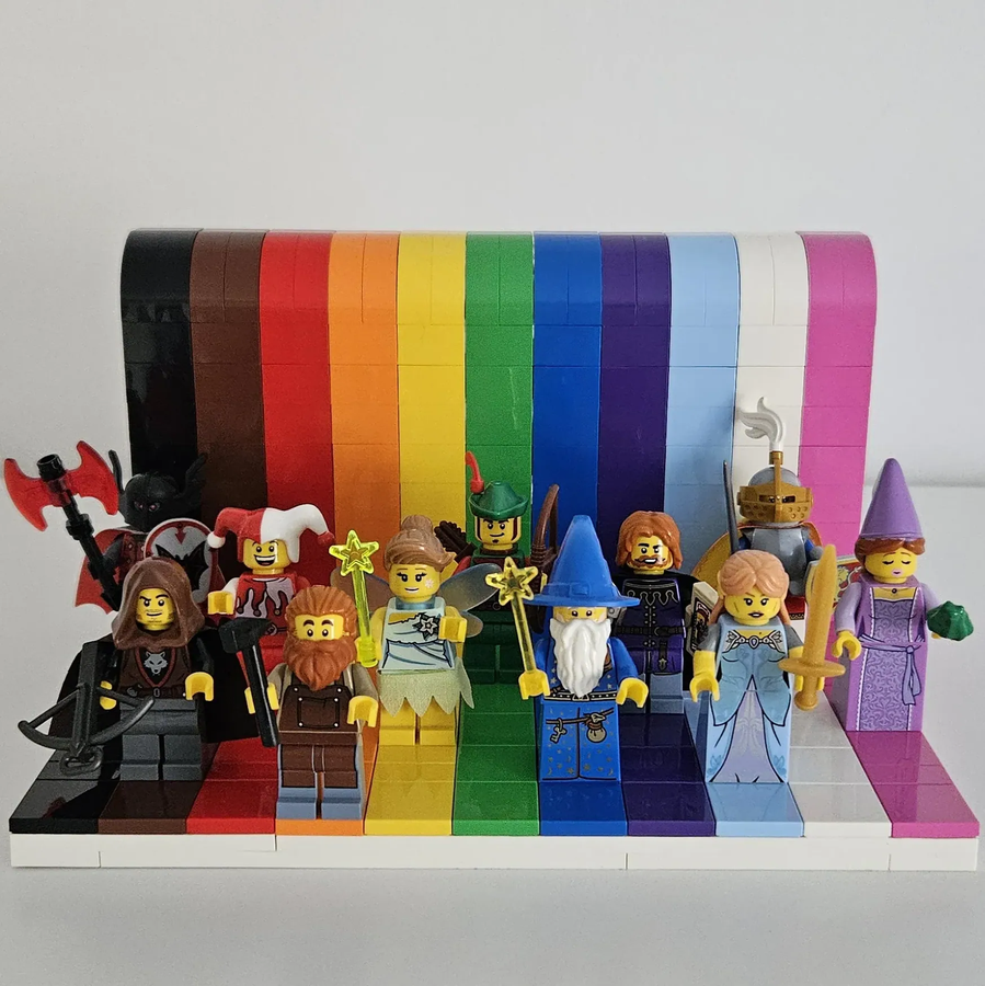 LEGO IDEAS - Build with Pride: Showcase Your Inspiring Colorful Creations - LEGO Castle Pride