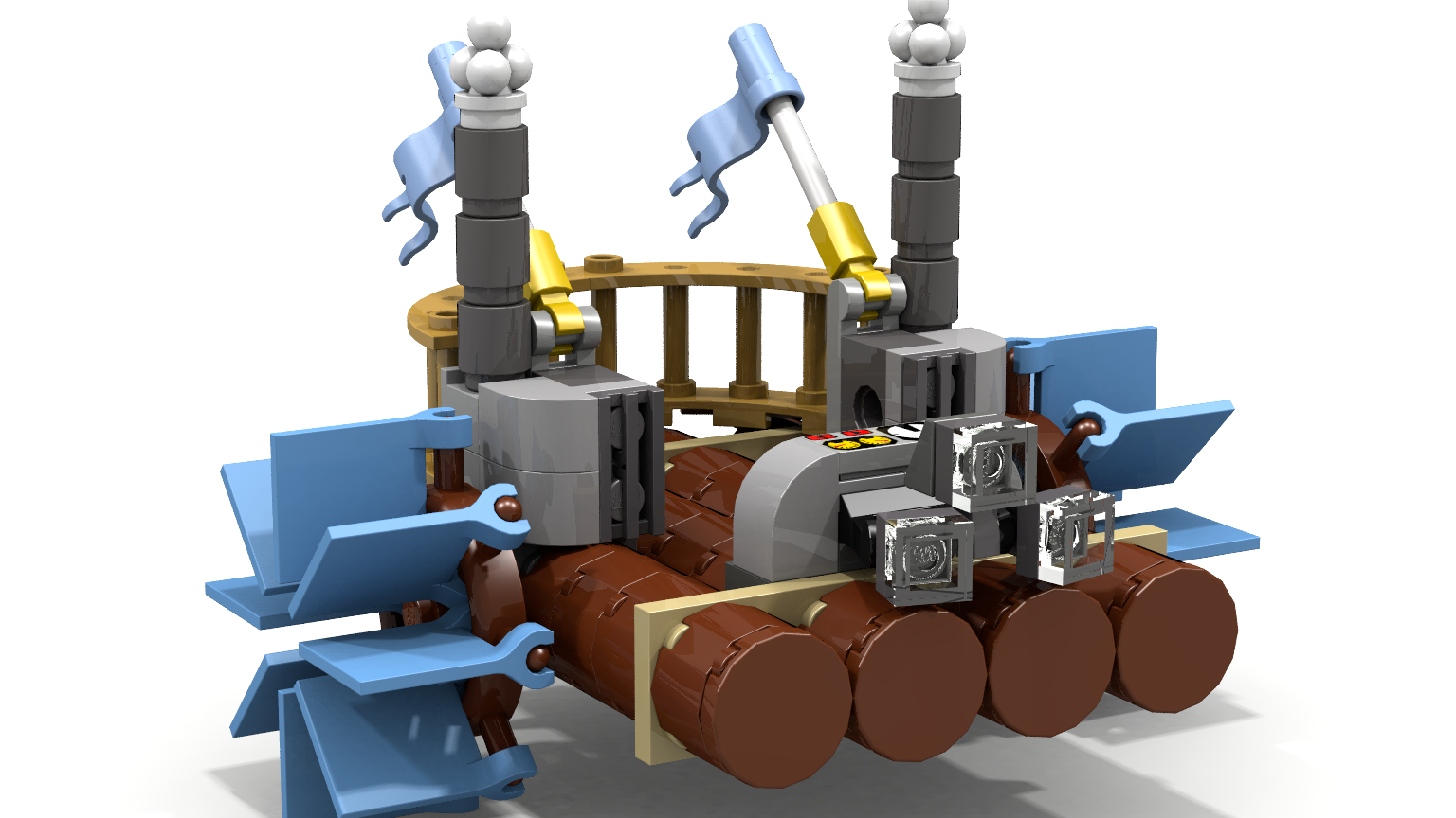 LEGO IDEAS - Coasting on the waves - Mixed-Tech Raft