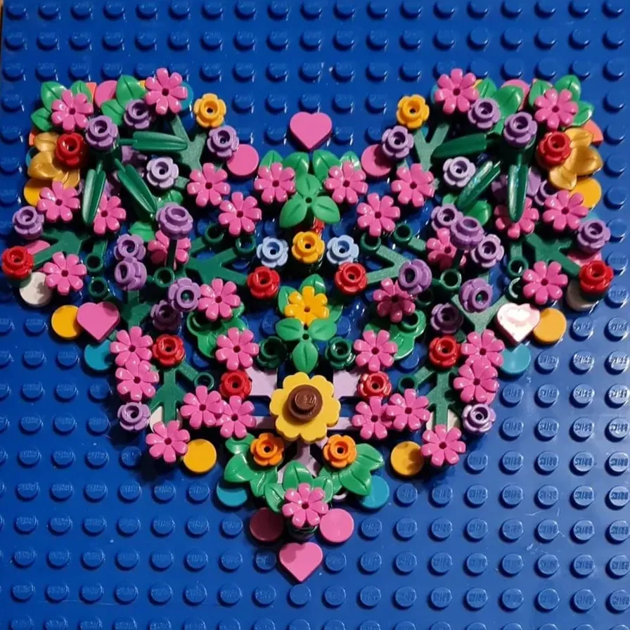 LEGO IDEAS - Build a Heart, Share the Love! - Blossoming Heart