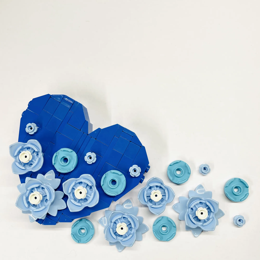 LEGO IDEAS - Build a Heart, Share the Love! - Love Blossoms