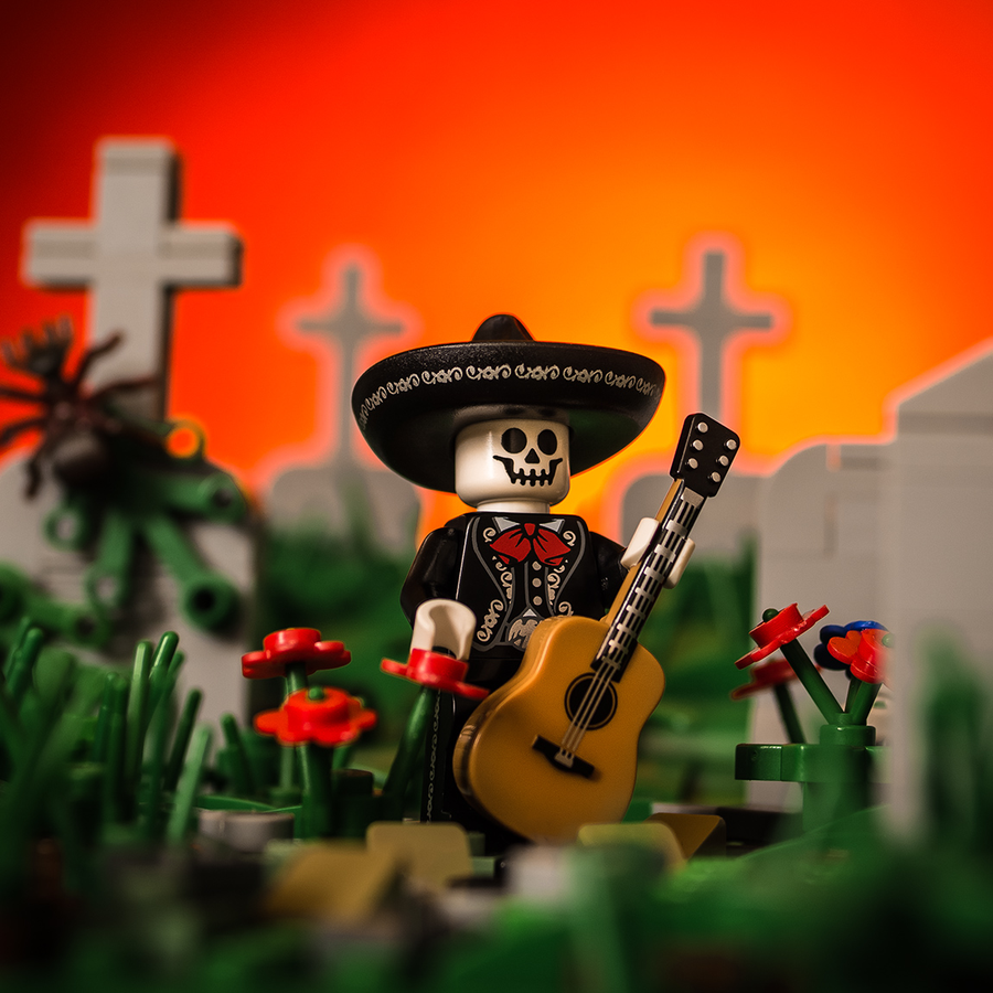 LEGO IDEAS - Scary Photography - El Dia De Muertos