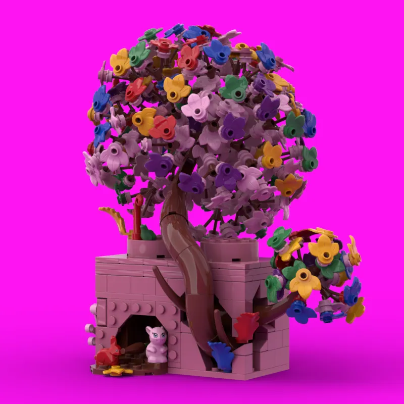 LEGO IDEAS - Build Your GIF With Pride - Pride Tree