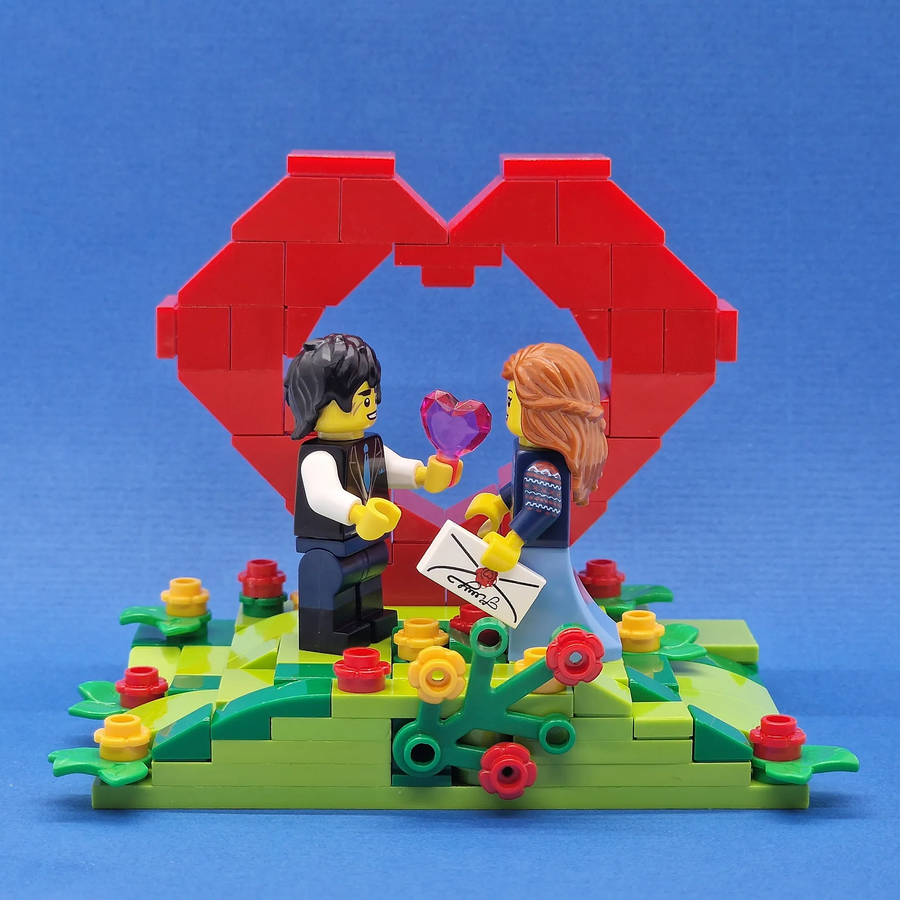 LEGO IDEAS - Build a Heart, Share the Love! - All You Need Is Love