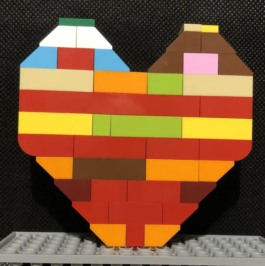 LEGO IDEAS - Build a Heart, Share the Love! - A ️ for Paul