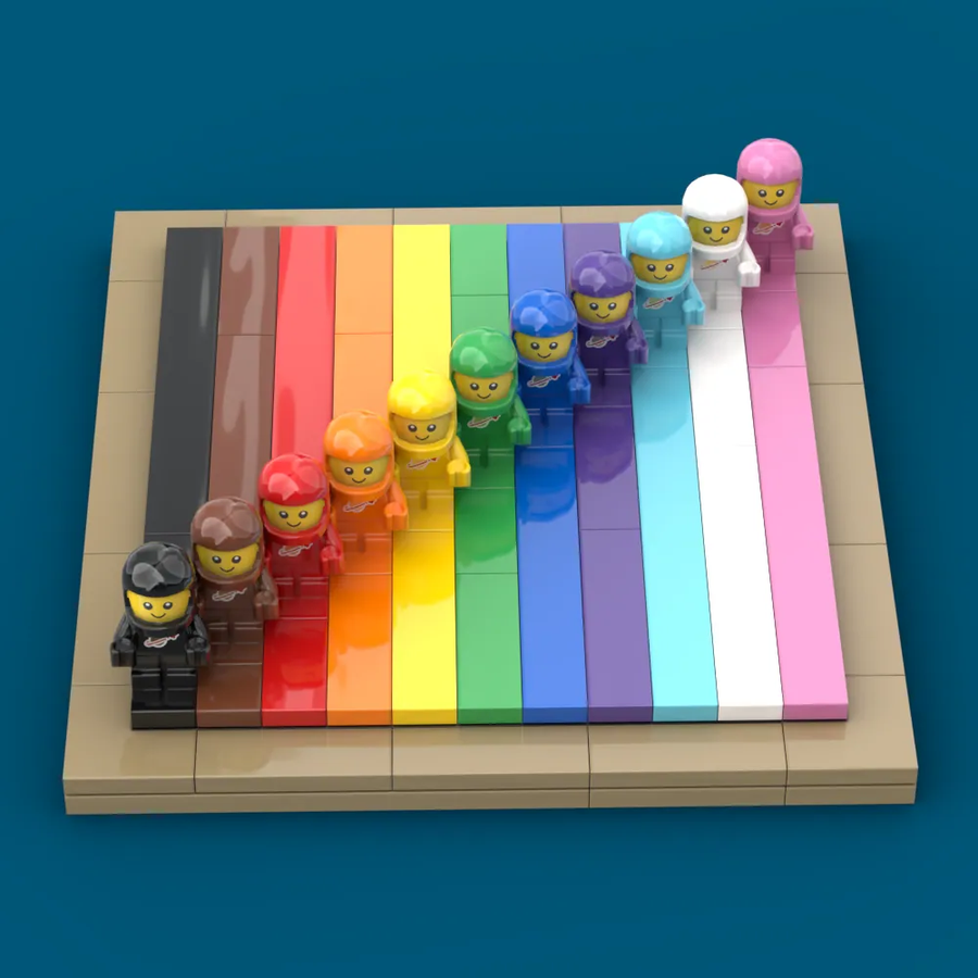 LEGO IDEAS - Build Your GIF With Pride - Every Spacebaby Is Awesome