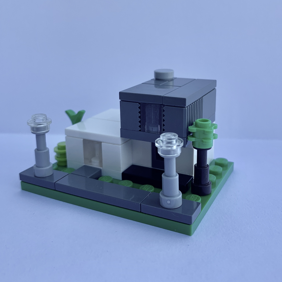 LEGO IDEAS - Build your finest Micro Modular Building! - Modern house