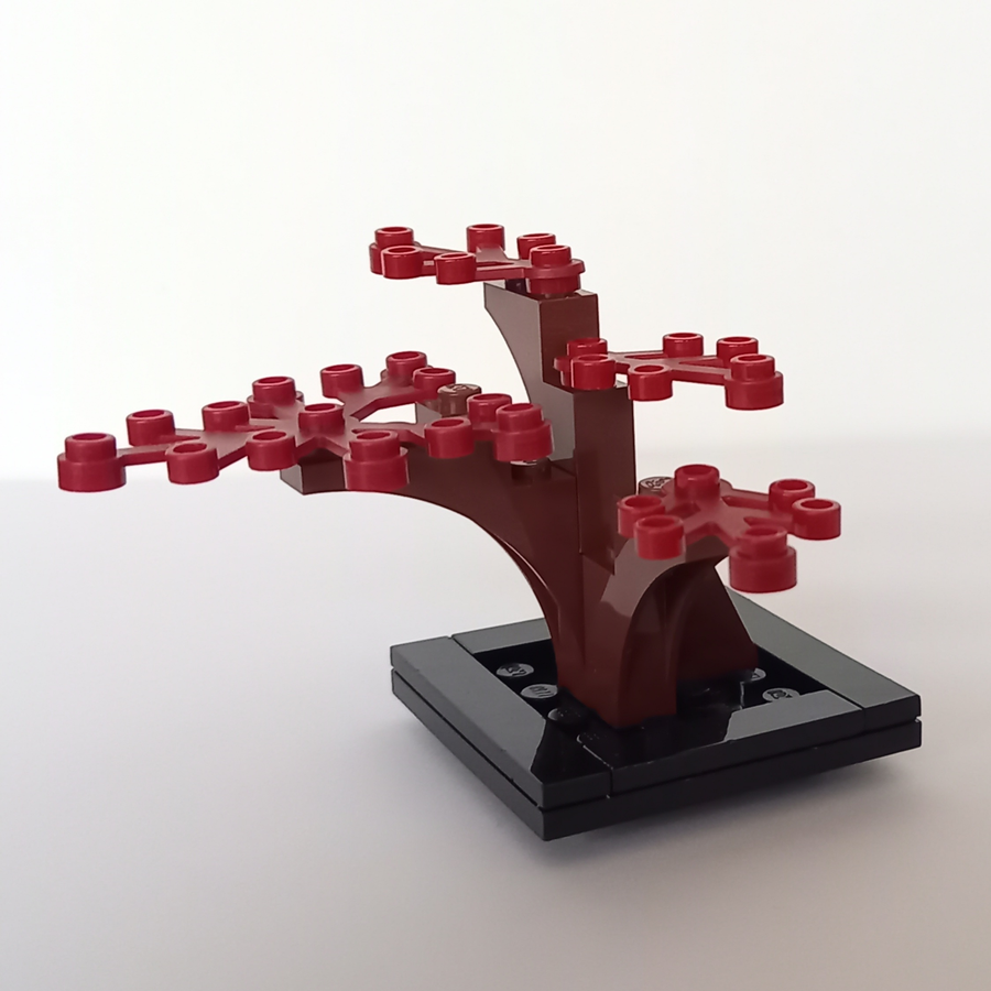 LEGO IDEAS - Mini Bonsai Trees - Red Bonsai