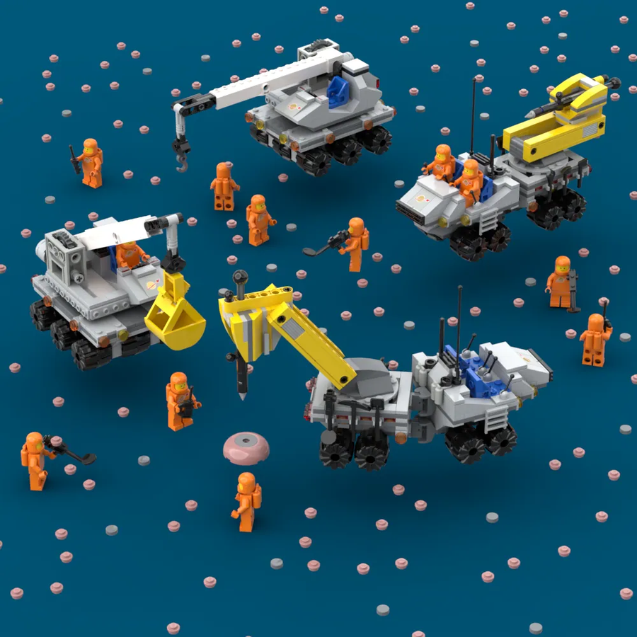 LEGO IDEAS - Build your fantasy future - Space Mining
