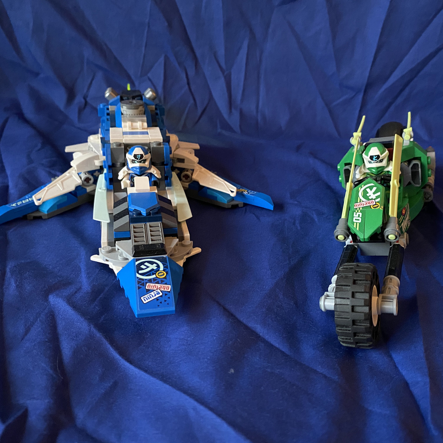 LEGO IDEAS - Celebrating 10 Years of Ninjago! - Jay & Lloyd's Velocity ...
