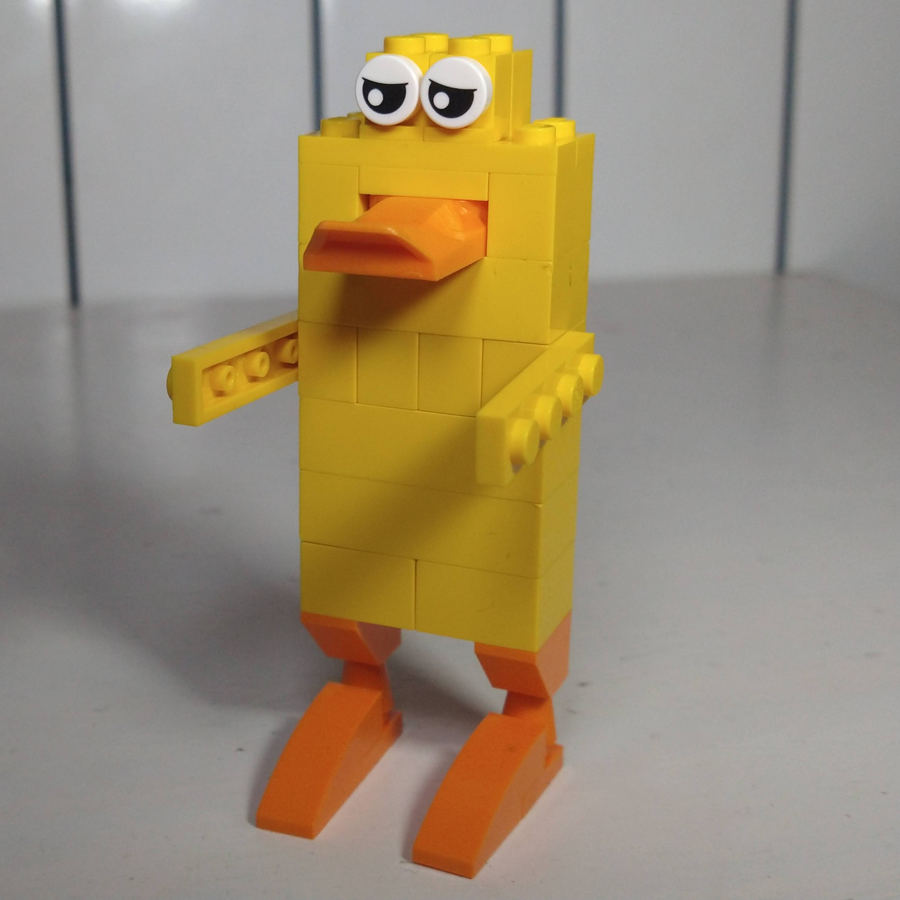 LEGO IDEAS - Build a Duck! - The Sad Duck