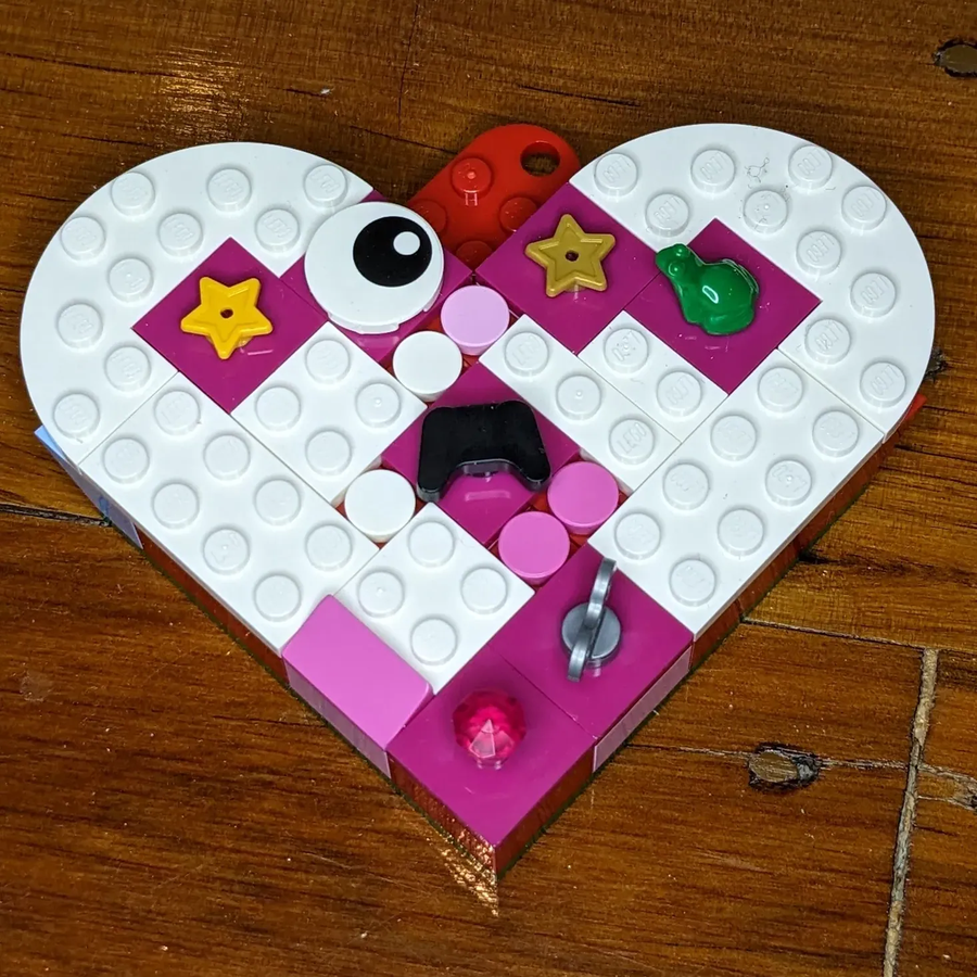 LEGO IDEAS - Build a Heart, Share the Love! - Find Your Heart Piece