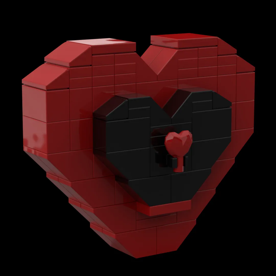 LEGO IDEAS - Build a Heart, Share the Love! - Triple Heart