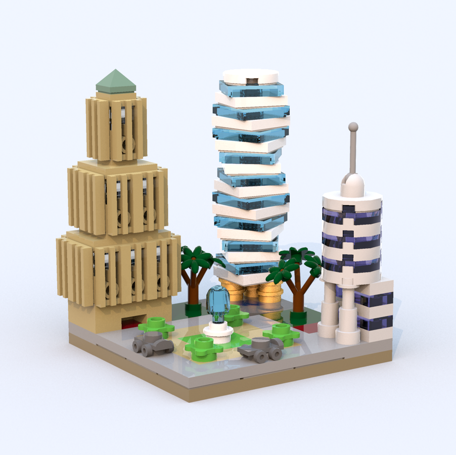 LEGO IDEAS - Build your finest Micro Modular Building! - Eight Squared