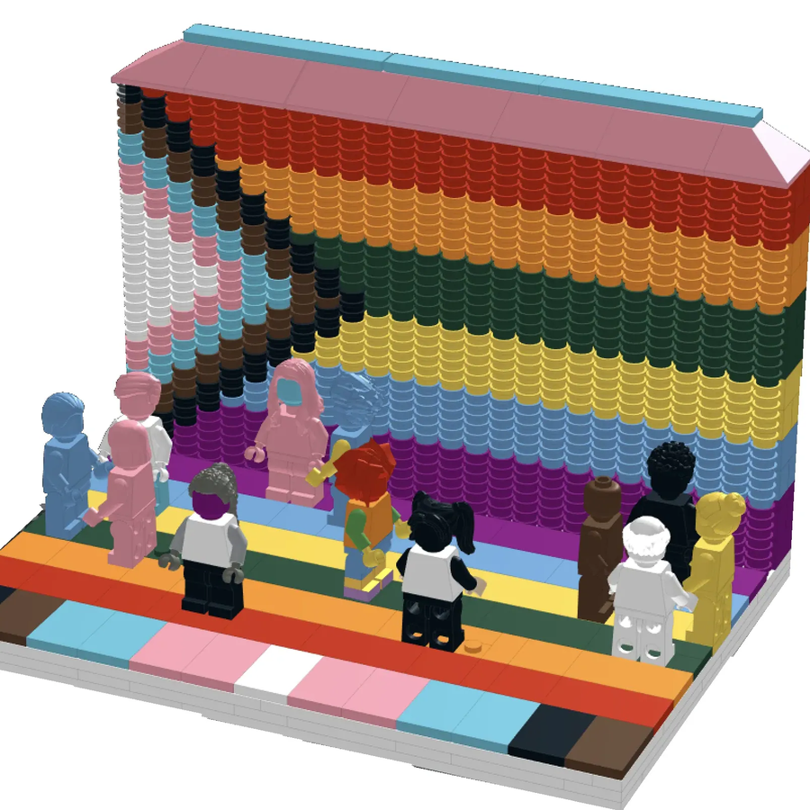 LEGO IDEAS - Build with Pride: Showcase Your Inspiring Colorful Creations - Allies Are Awesome!