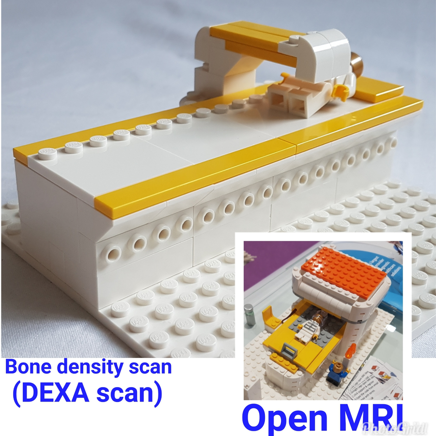 LEGO IDEAS - Build, unbuild, rebuild! - Open MRI to bone density scan ...