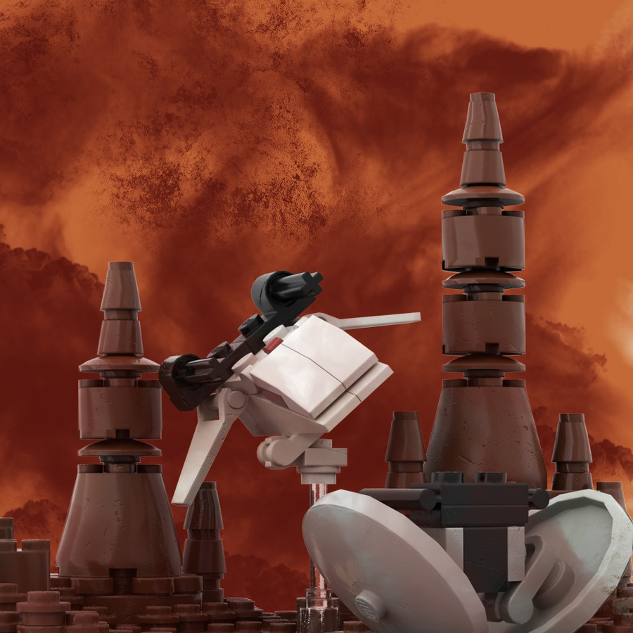 LEGO IDEAS - Mini Scale Star Wars Fleet! - Republic Attack Gunship ...