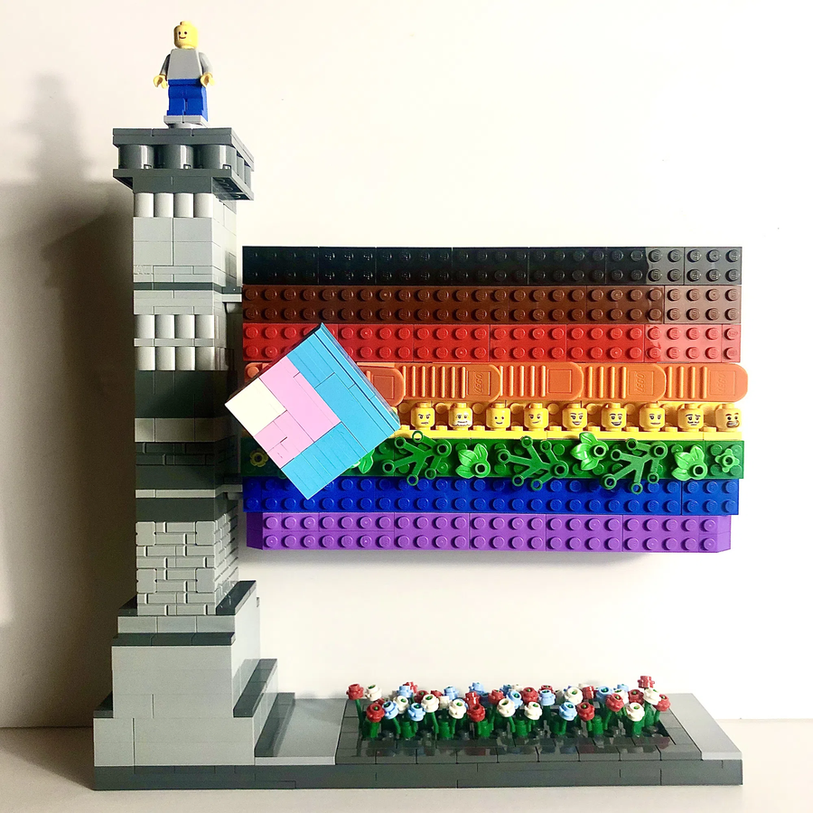 LEGO IDEAS - Build with Pride! - Minifigure Pride