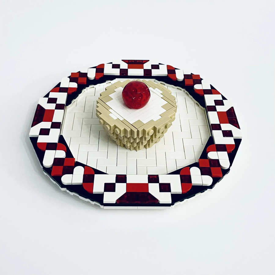 LEGO IDEAS - Build a heart! Share the joy - I Love Bakewell Tarts