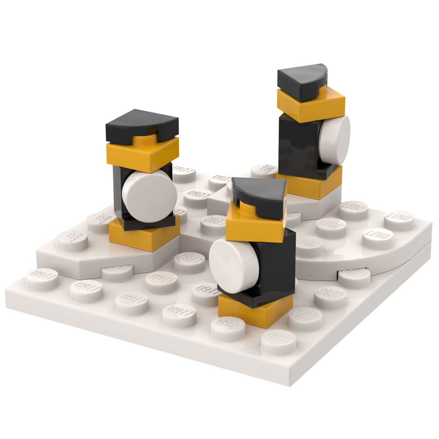 LEGO IDEAS - Our Winged Friends! - Five-piece penguins