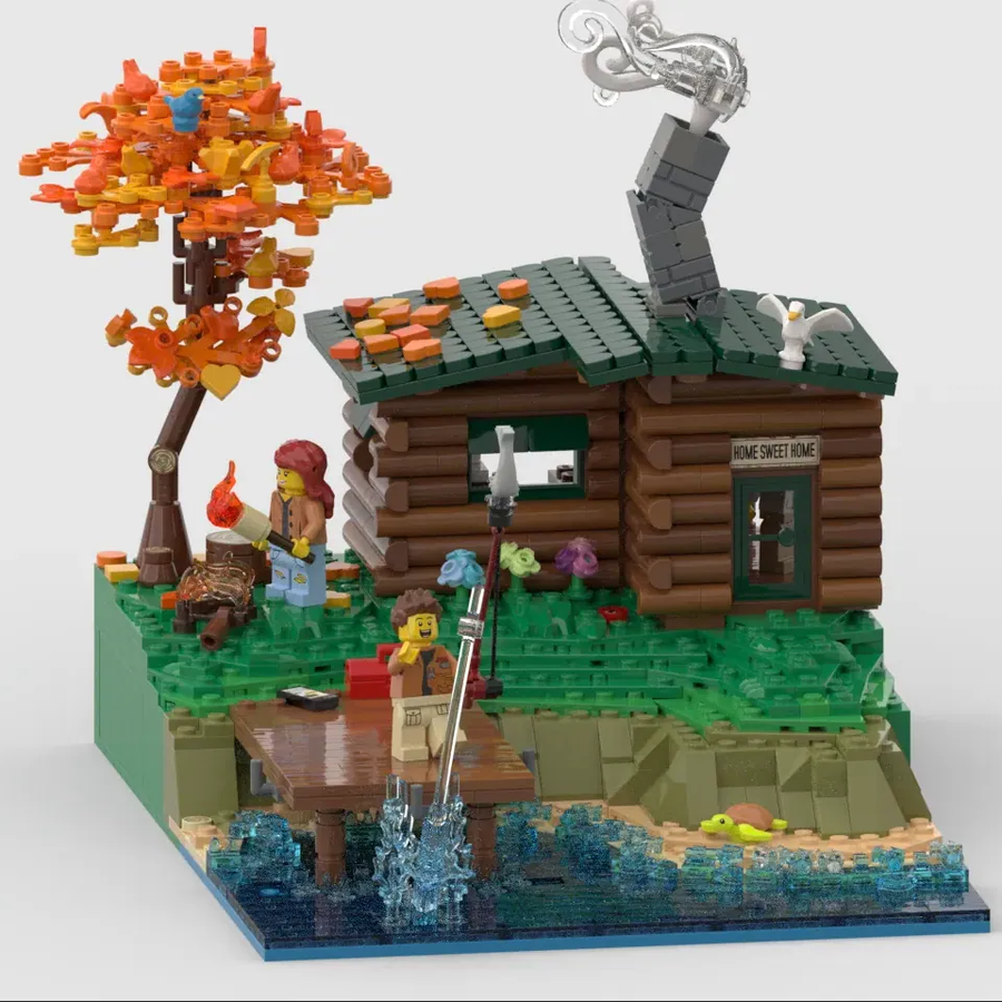 LEGO IDEAS - 🏠 Build the perfect vacation rental! - Lakeside Cabin