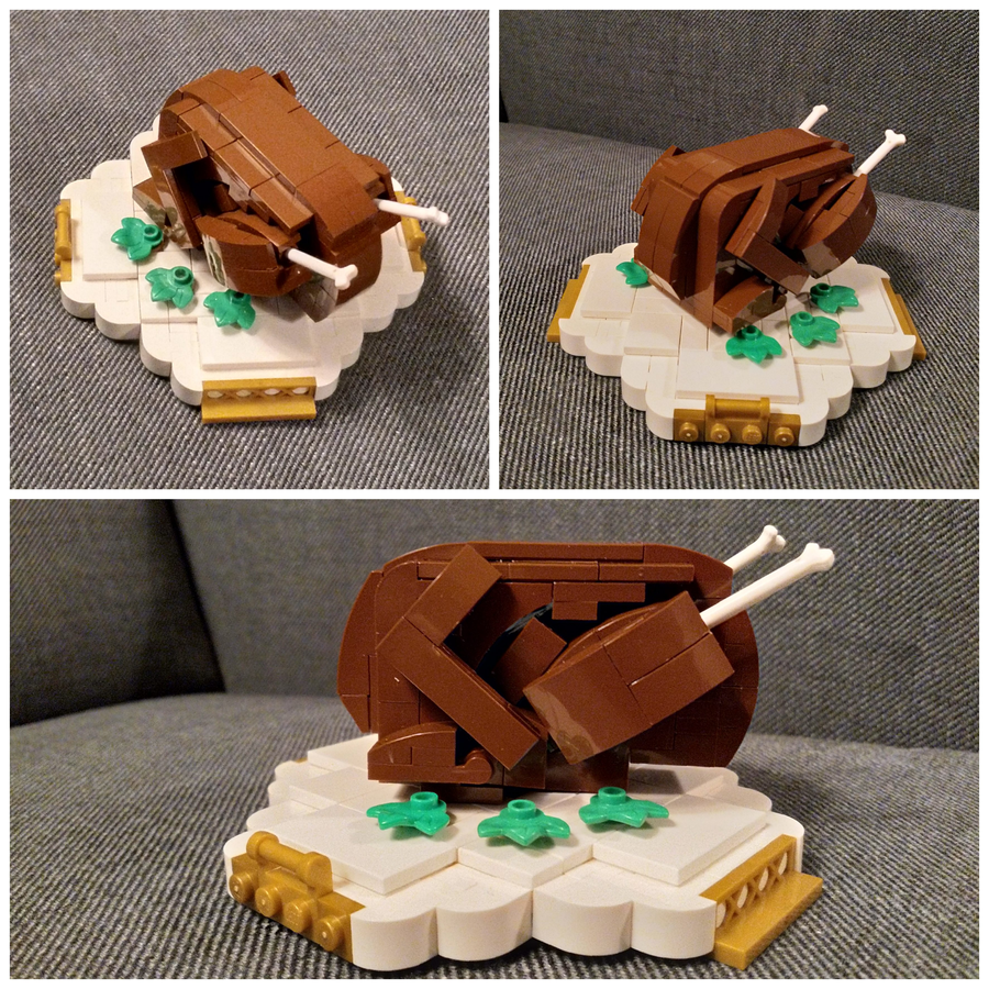 LEGO IDEAS - Let's stuff a brick-built turkey for Thanksgiving ...
