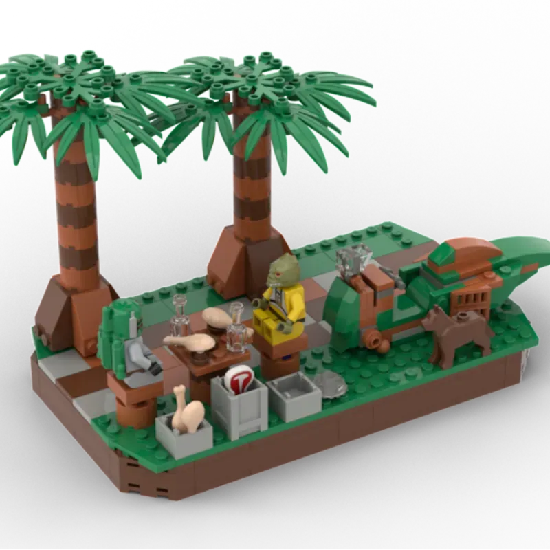 LEGO IDEAS - Build a Bounty Hunter Hangout - Trandoshan Hunting Camp