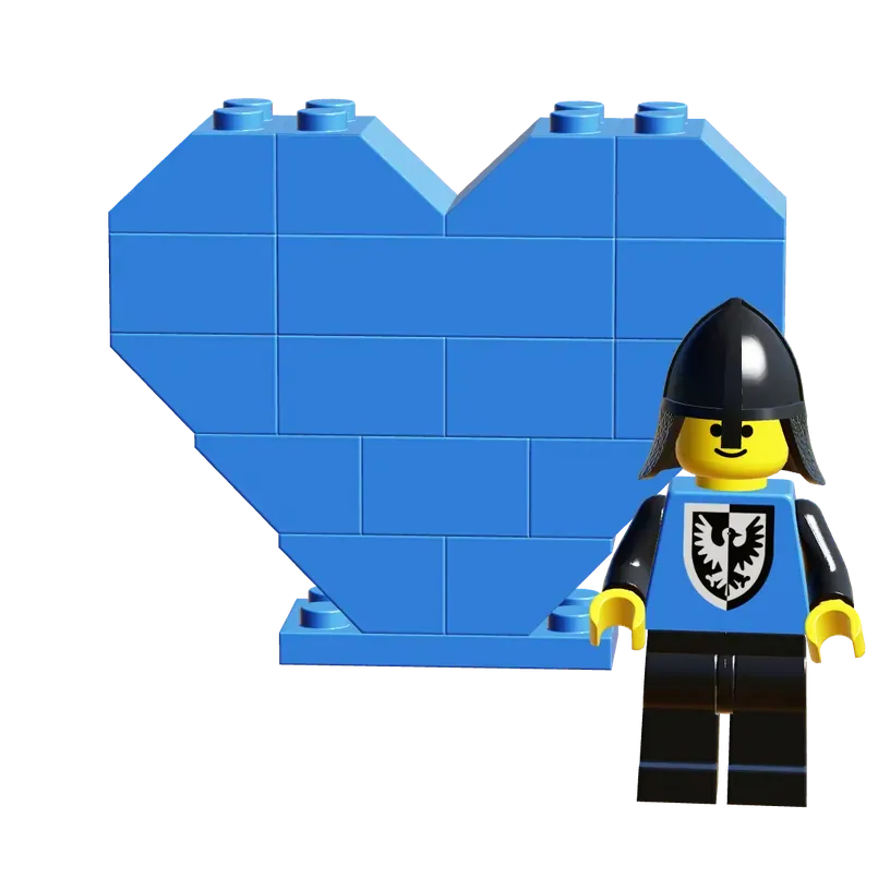 LEGO IDEAS - Build a Heart, Share the Love! - The Black Falcon's Heart
