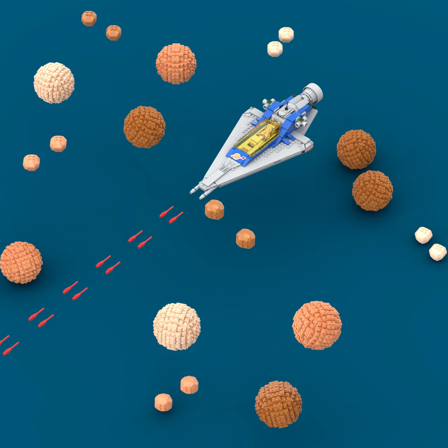 LEGO IDEAS - Build Your Favorite Sports Playing Field - Asteroids - Arcade Sport Games