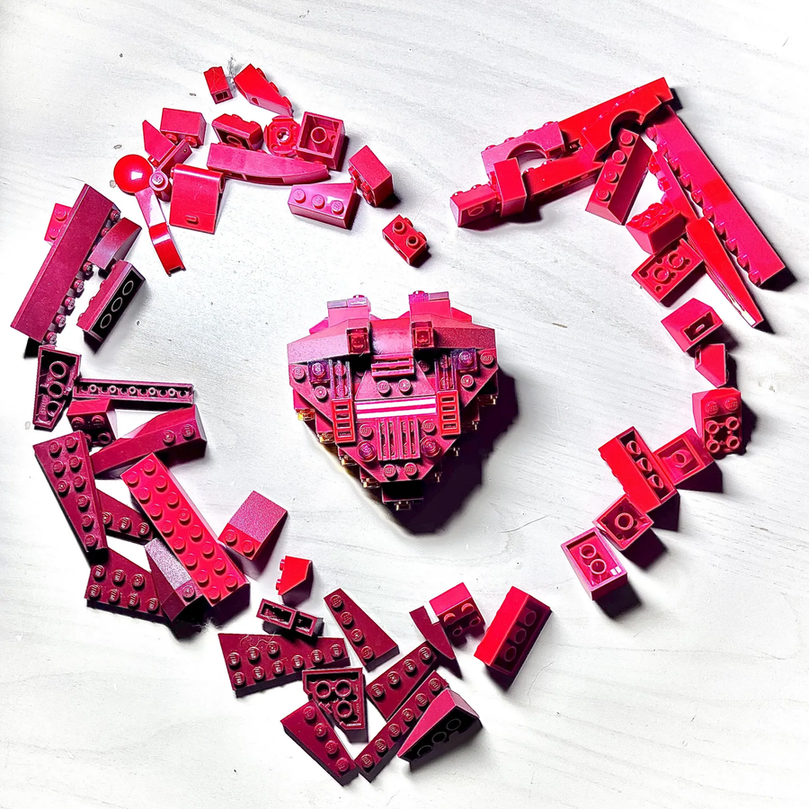 LEGO IDEAS - Build a Heart, Share the Love! - At the Heart of It All