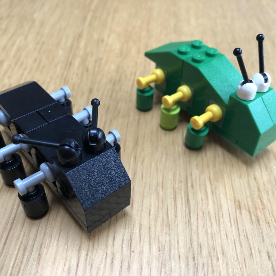 LEGO IDEAS - Little Creatures - The ant and the grasshopper