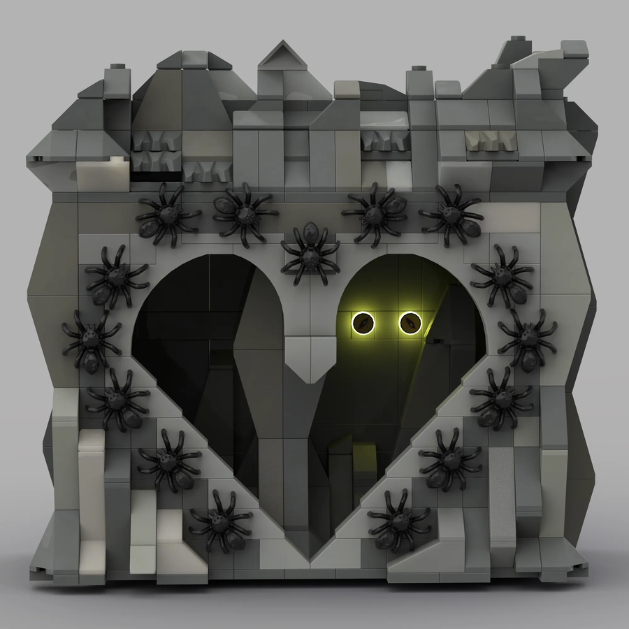 LEGO IDEAS - Build a Heart, Share the Love! - Heart Shaped Cave Entrance