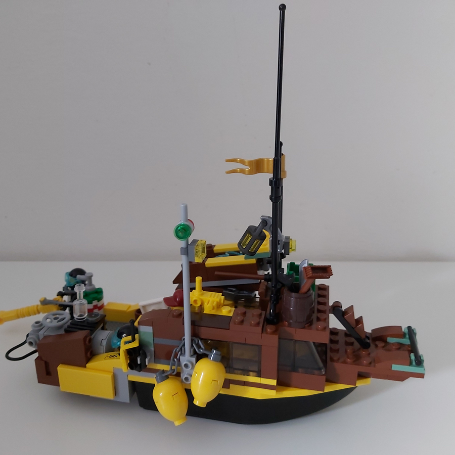 LEGO IDEAS - Coasting on the waves - The Gold Diver Dredge