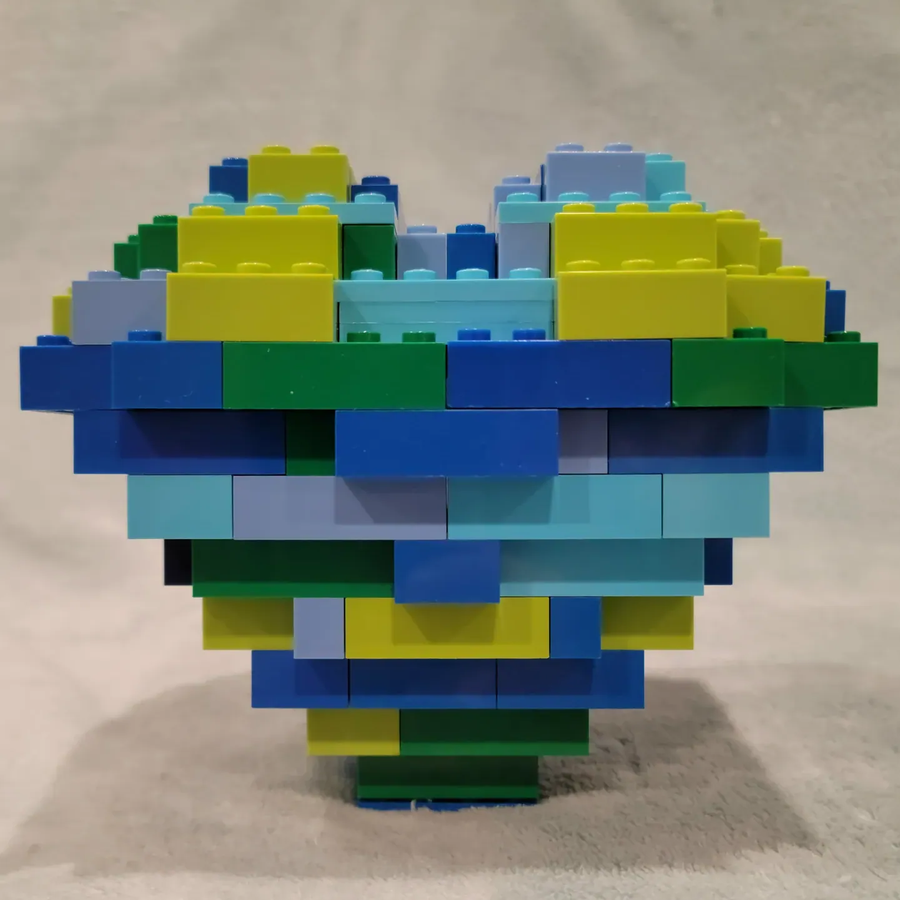 LEGO IDEAS - Build a Heart, Share the Love! - Heart Full of Bricks