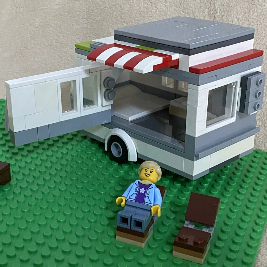 LEGO IDEAS - Camper vans - Camping at the Sea