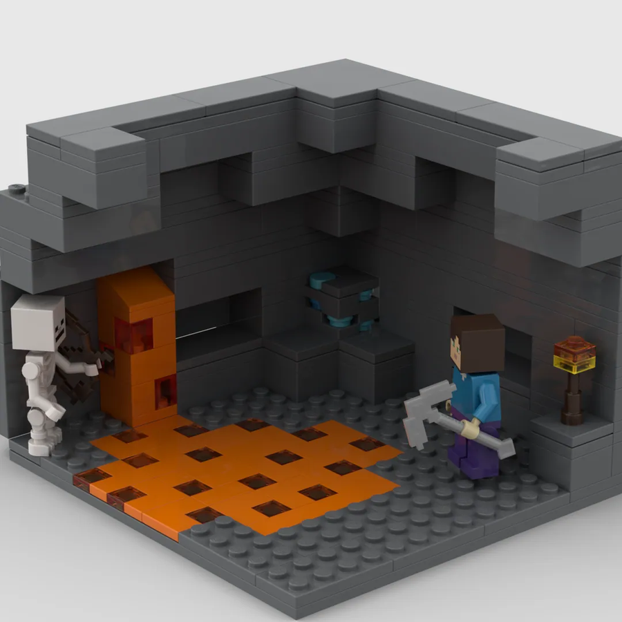 LEGO IDEAS - ⚒️ Build your Minecraft memories! - The First Diamond