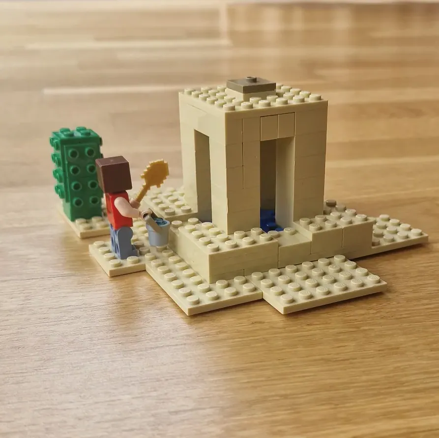 LEGO IDEAS - ⚒️ Build your Minecraft memories! - The Desert Well