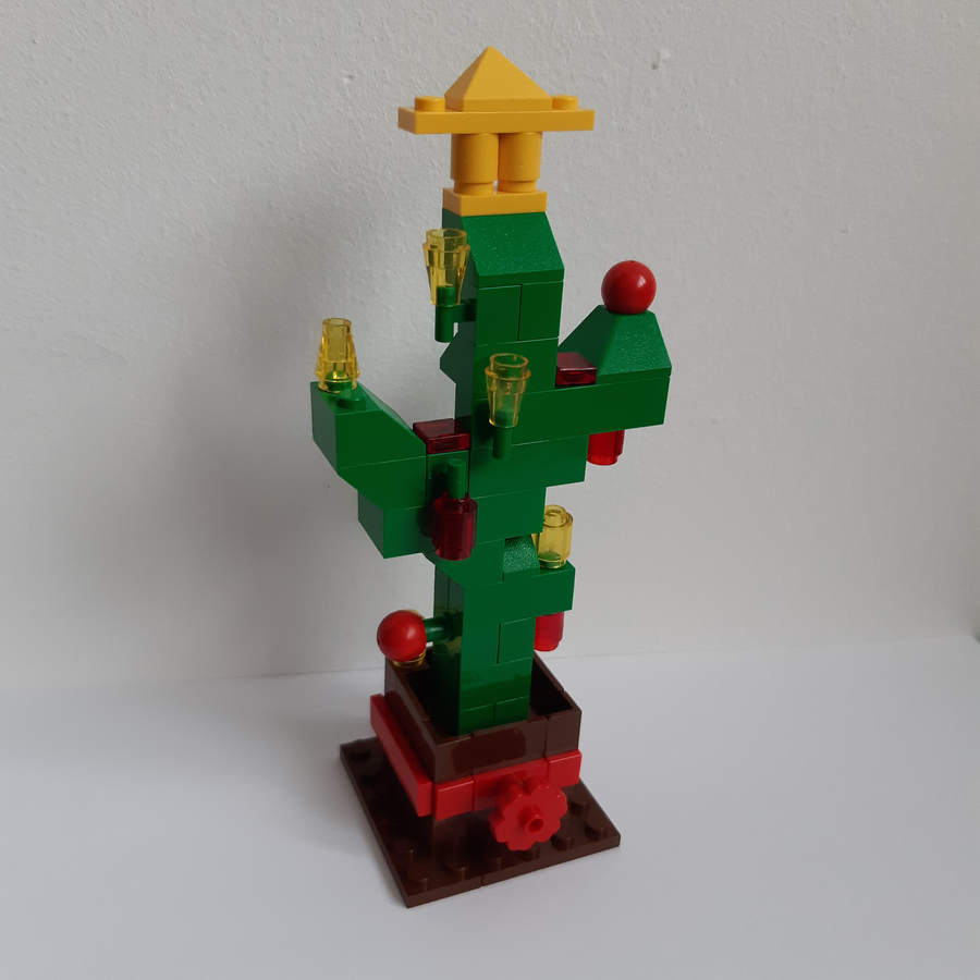 LEGO IDEAS - Build to Give - Christmas cactus