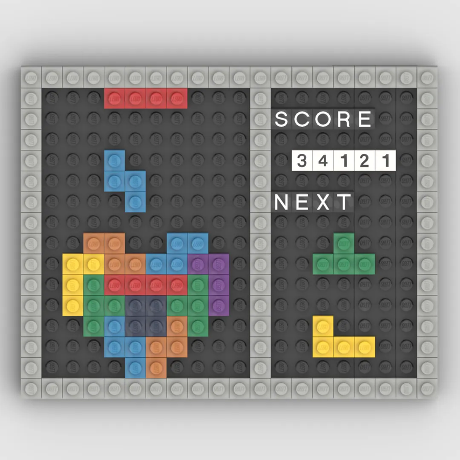 LEGO IDEAS - Build a Heart, Share the Love! - Tetris Heart