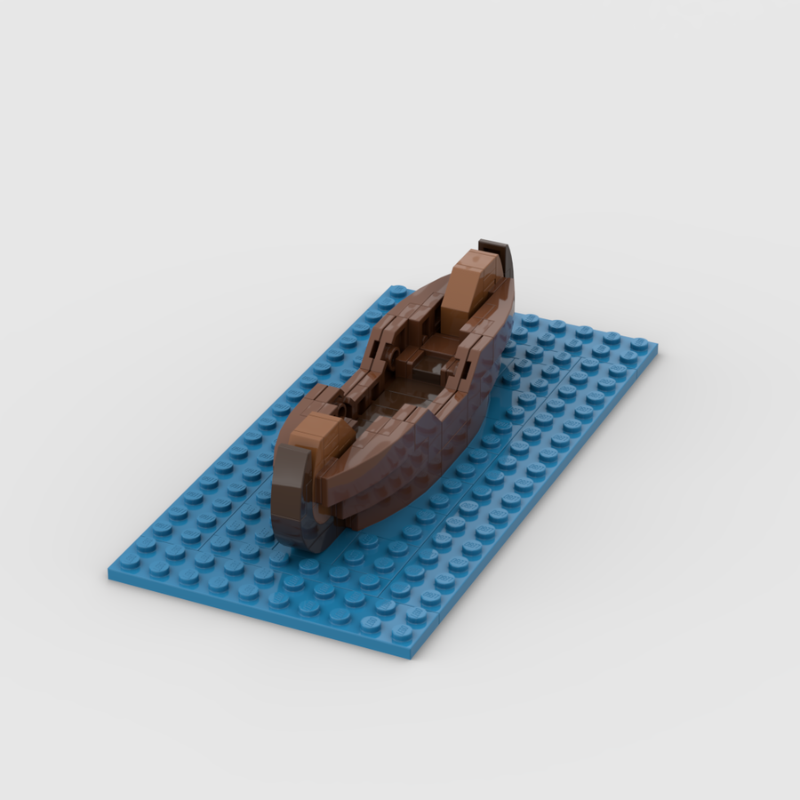 LEGO IDEAS - Coasting on the waves - Wooden Boat