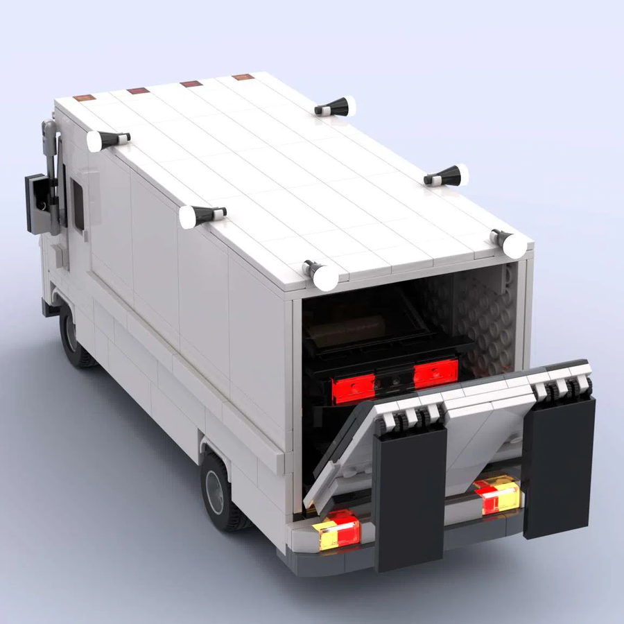 LEGO IDEAS - Studs Not On Top! - Speed Champions: Vehicle Transporter Van