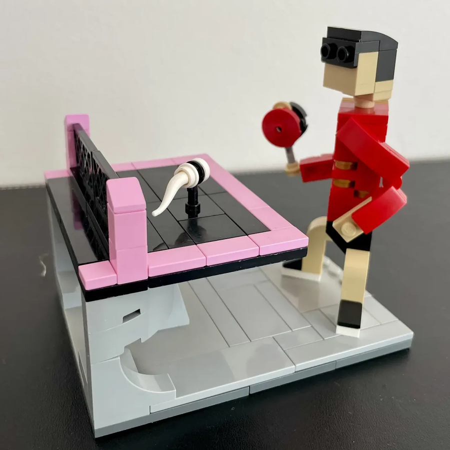 LEGO IDEAS - Build Your Favorite Sports Playing Field - Table Tennis