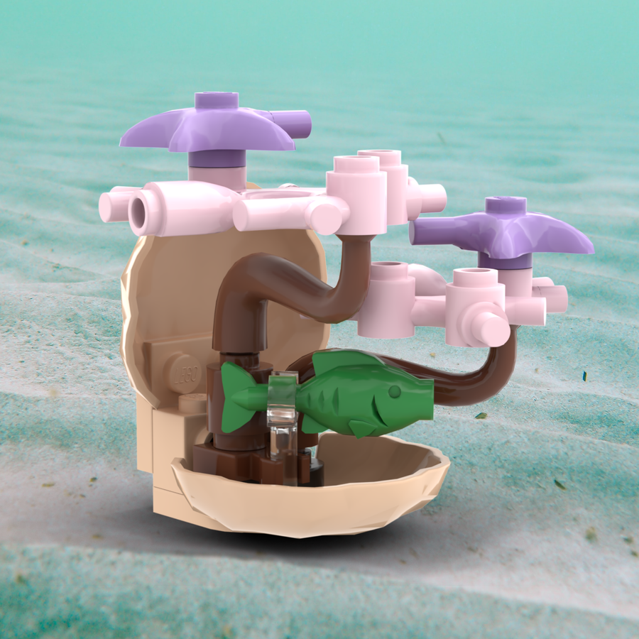 LEGO IDEAS - Mini Bonsai Trees - Seashell Bonsai
